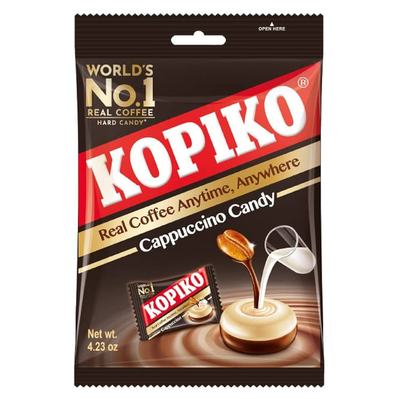 KOPIKO Cappuccino Candy 4.23oz x 3